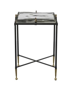 Ice Block Accent Table - Round |Pavilion Broadway
