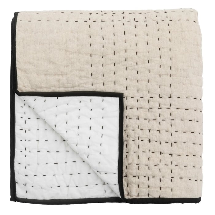Matrix Bedspread Beige | Pavilion Broadway
